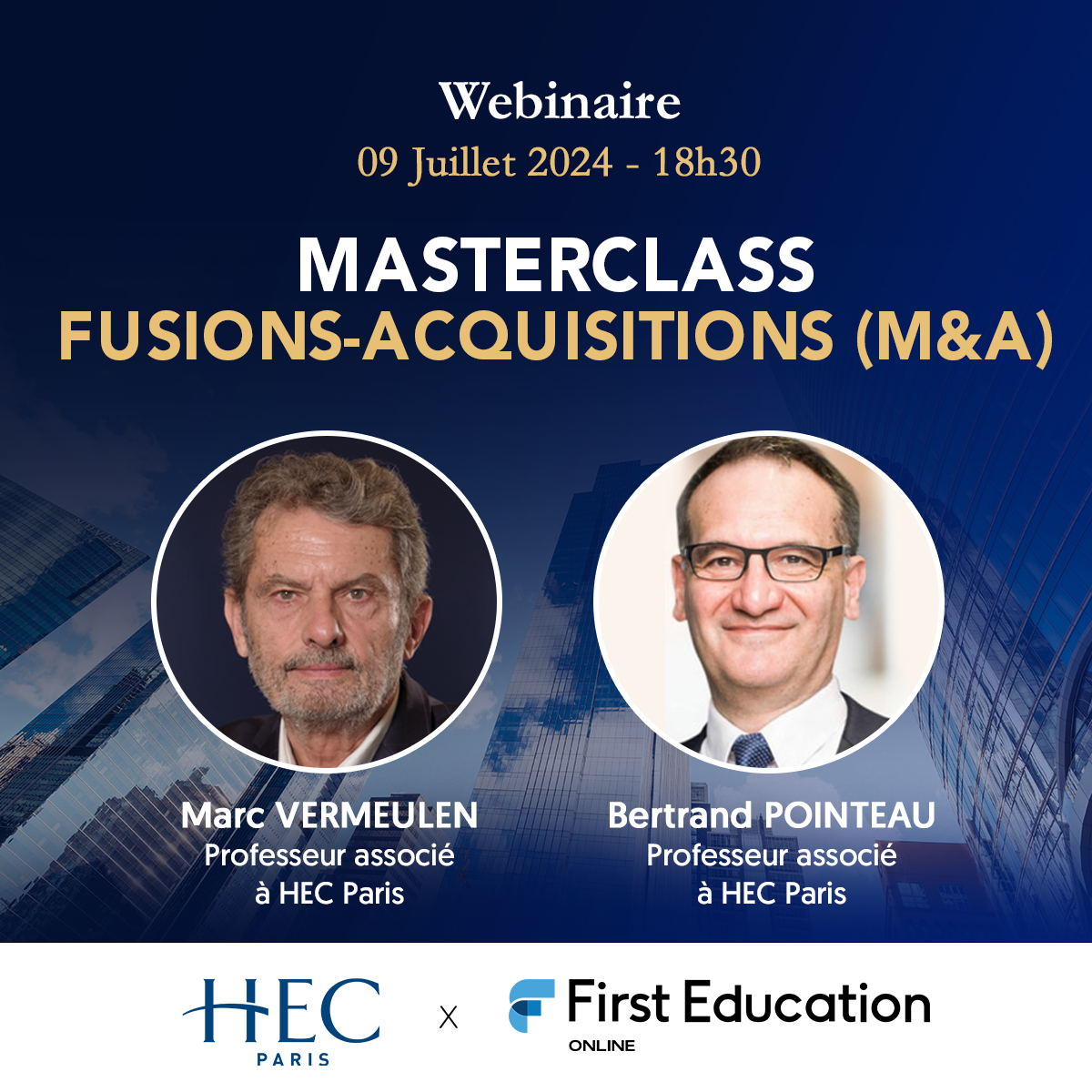 LP Webinaire Masterclass ICCF2@HEC Paris - First education online