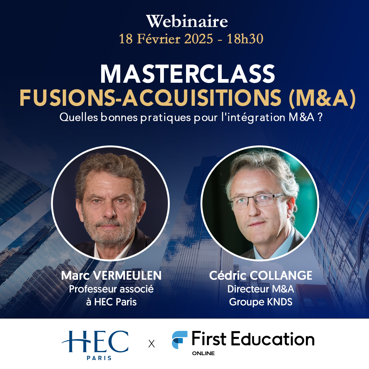 LP Webinaire Masterclass ICCF2@HEC Paris - First education online
