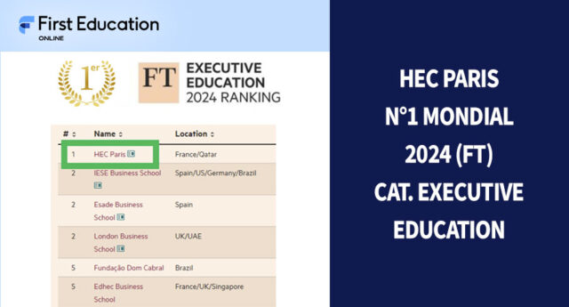 ICCF2 | HEC Paris | First Education Online